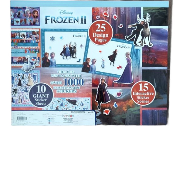 Disney | Toys | 222 Frozen 2 Giant Sticker Activity Pad | Poshmark